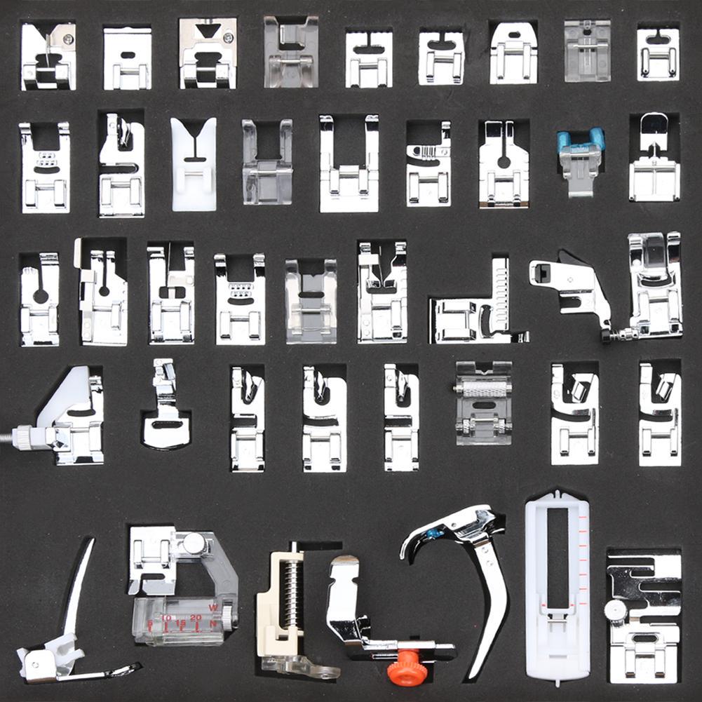 Buy 42pcs Multi-functional Domestic Sewing Machine Presser Feet Set ...