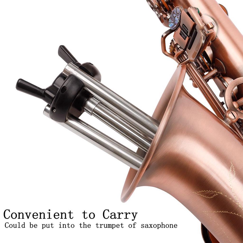 Buy Foldable Saxophone Stand Alto Tenor Soprano Stainless Portable Sax ...