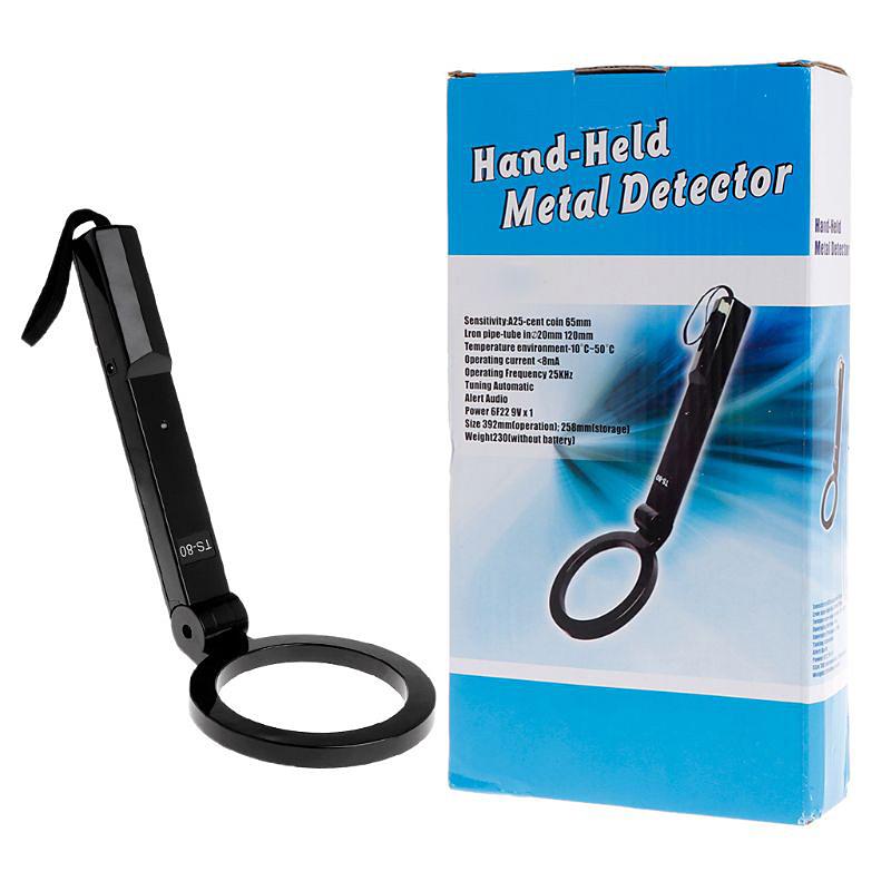 Buy Hand-Held Portable Folding Metal Detector High Sensitivity ...
