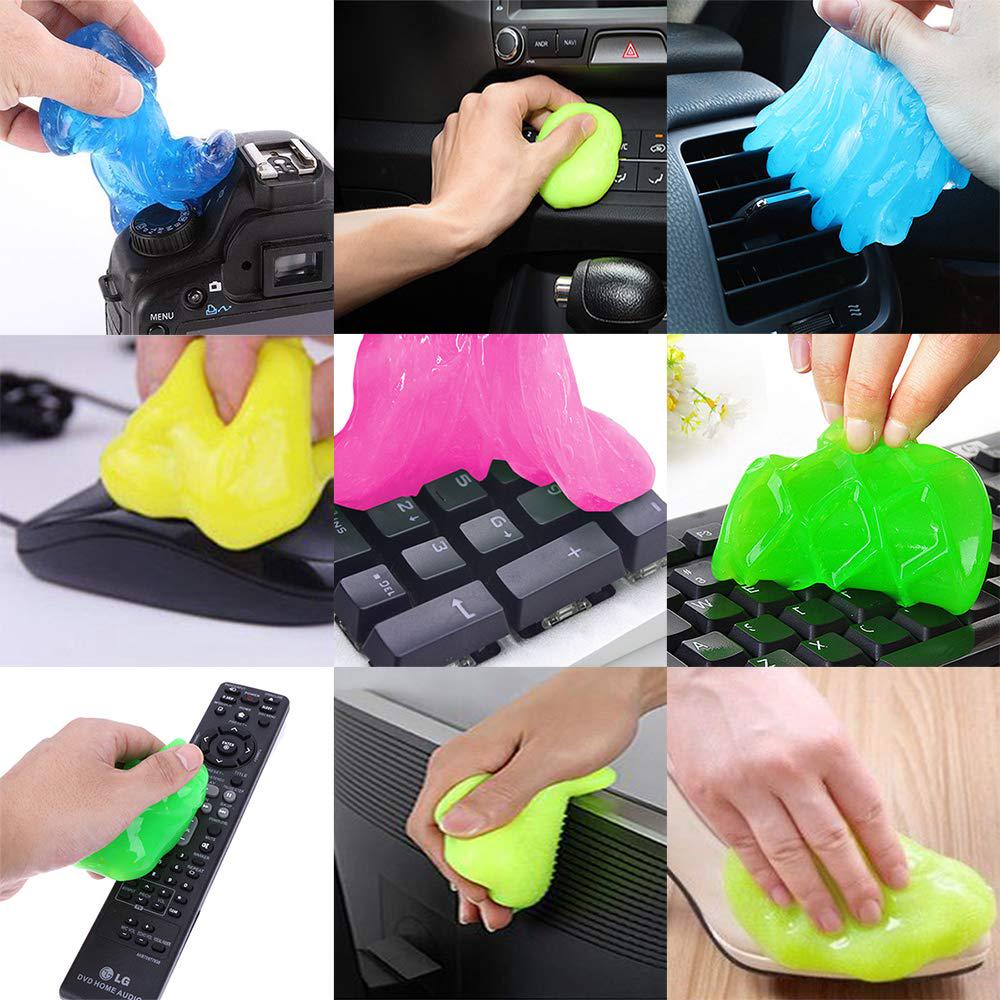Buy Super Dust Sticky 10Pcs Gum Gel Clean Magic Cleaning Cleaner Soft ...