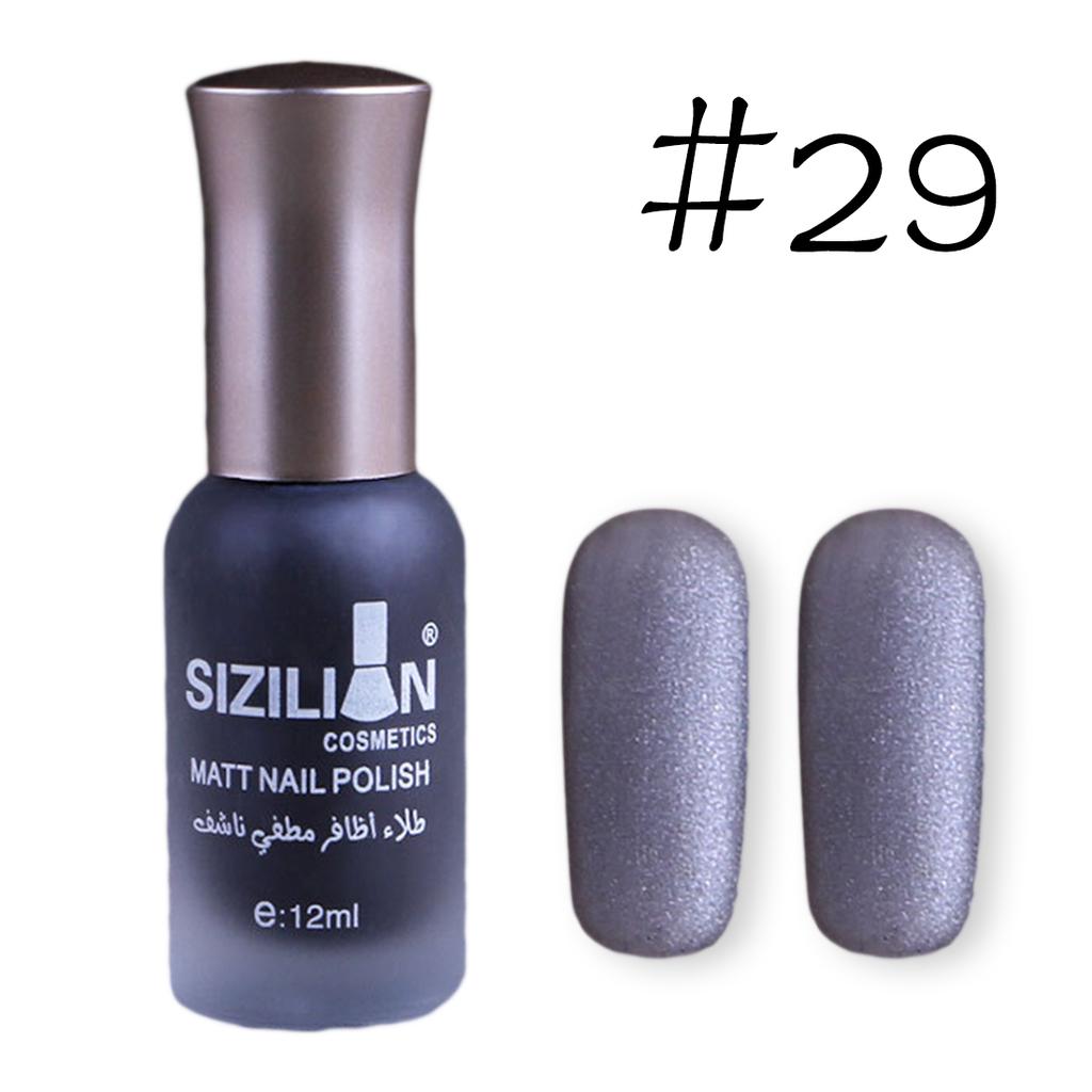 Buy 12ml Matte Dull Nail Polish Fast Dry Long-lasting Nail Art Varnish ...