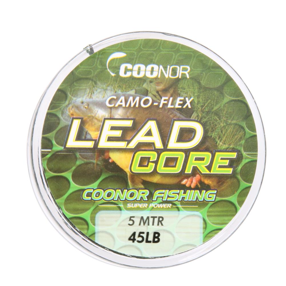 Buy 45lb 5m Leadcore Braided Camouflage Carp Fishing Line Hair Rigs ...