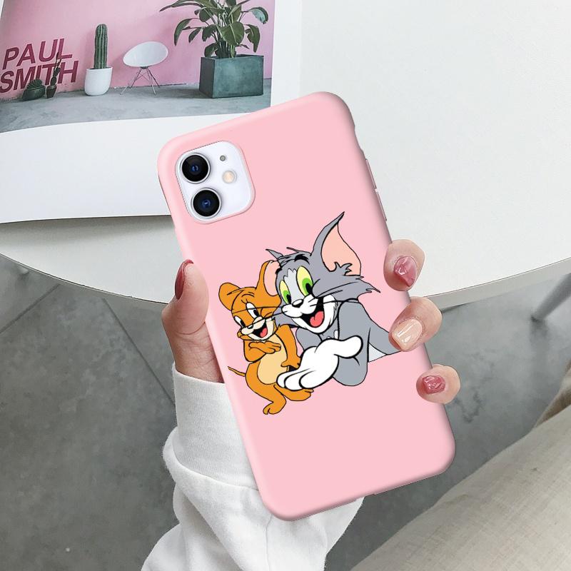 Buy Cute Tom and Jerry Phone Case for Coque iPhone XS Max XR X 6S Cover ...