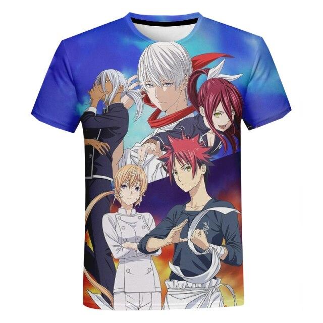 T-shirt imprimé en 3D pour homme et femme, streetwear, décontracté et ...