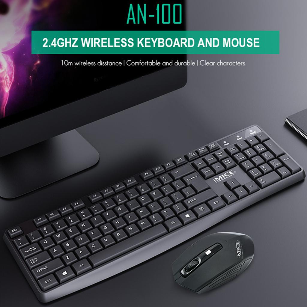 Buy 104 Keys Rechargeable Wireless Mechanical Keyboard and Mouse Game ...