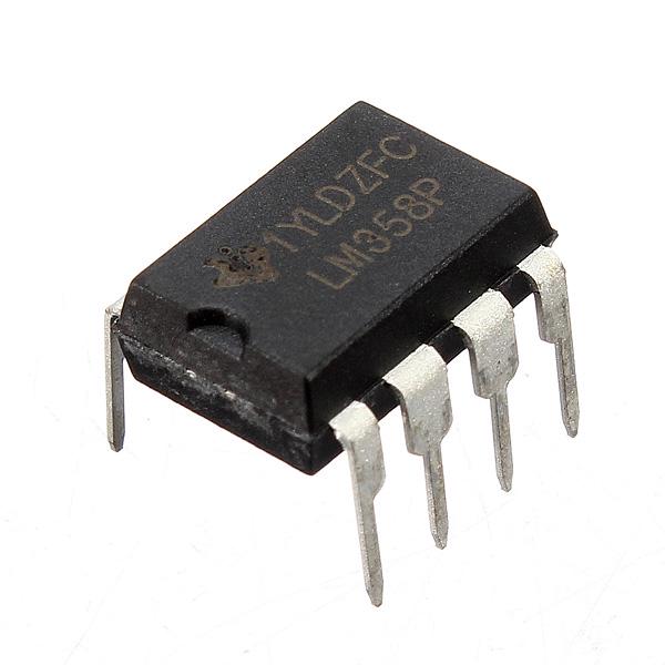 Buy 50pcs LM358P /358N /358 DIP-8 dual Operational Amplifier IC ...