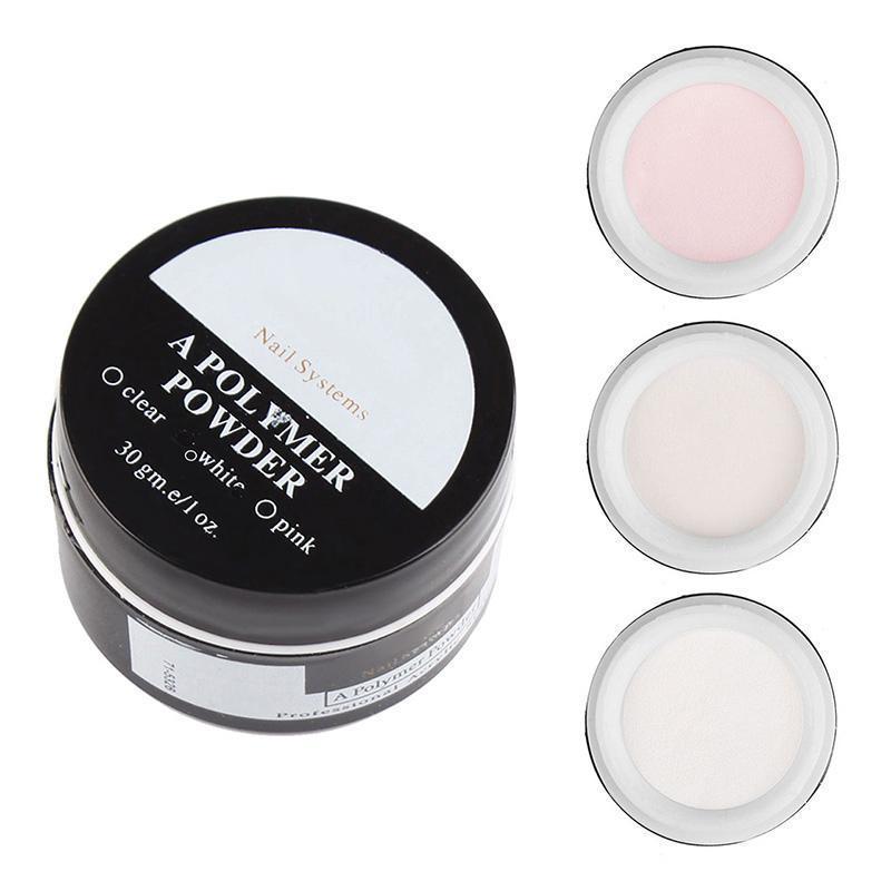 Buy 30g Acrylic Crystal Polymer Powder for Nail Art Gift at affordable ...