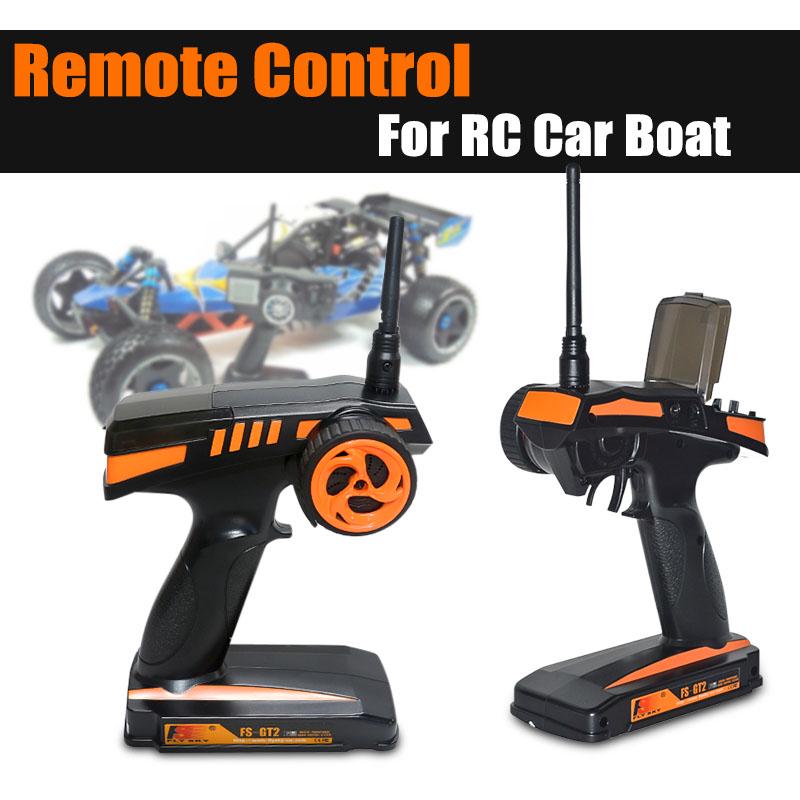 Buy FS GT2 2CH 2.4G Radio Remote Control Transmitter + Receiver RC Car ...