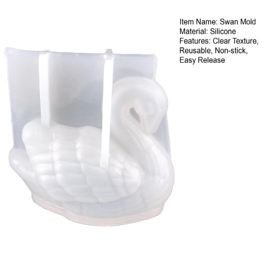 Cheap 3D Swan Mold Large Animals Display Statue Making Silicone Mold ...