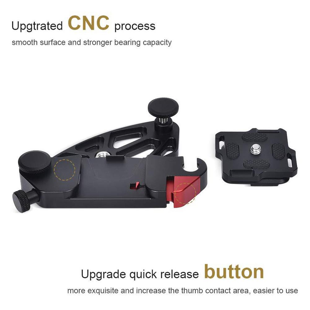 Buy Backpack Camera Clip Quick Release Mount DSLR Cam Strap Belt Button ...