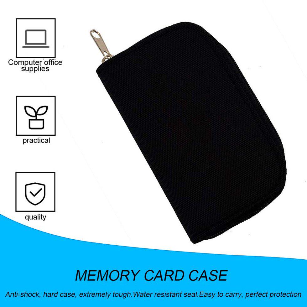 Buy Security Digital Memory Card MMC CF Storage Carrying Pouch Case ...