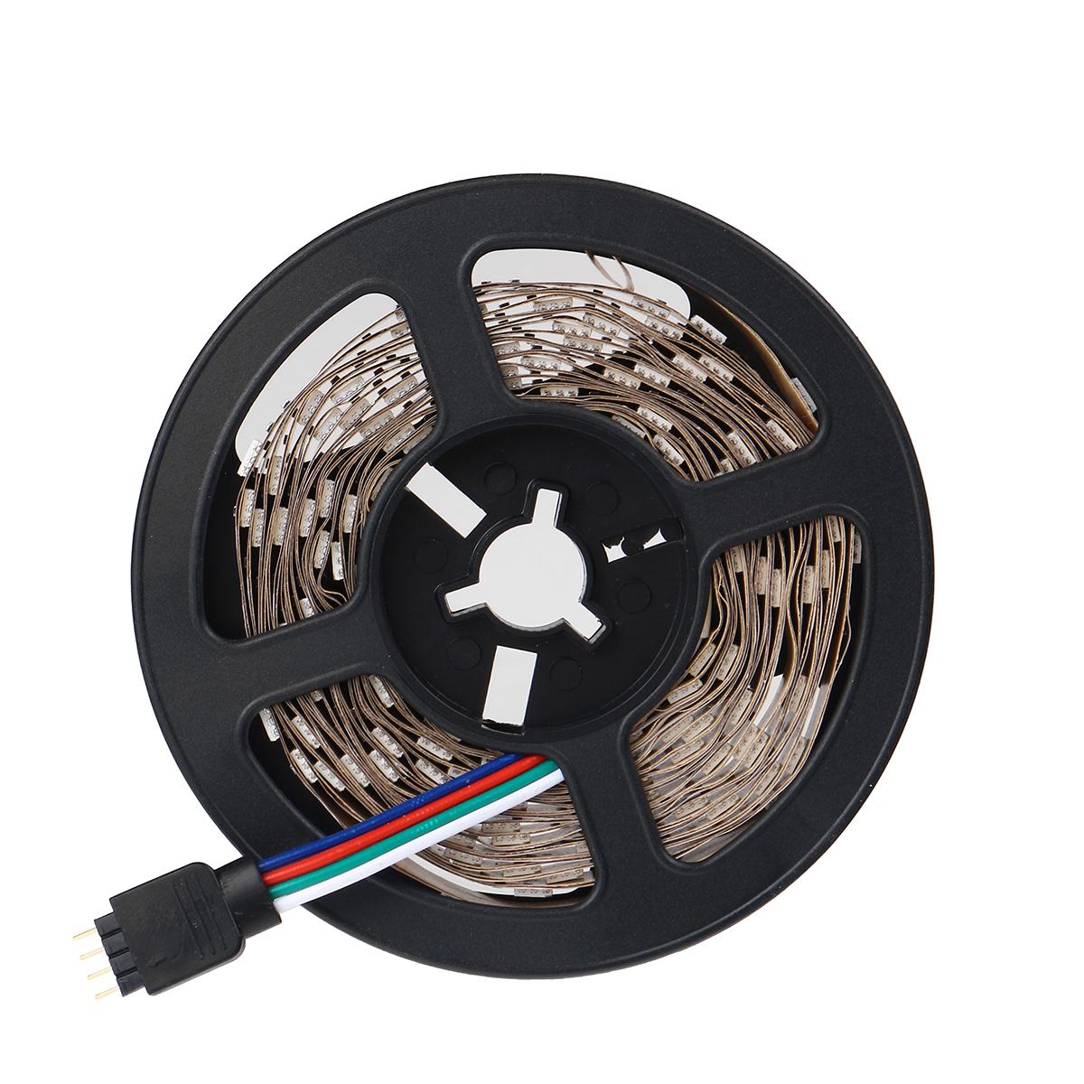 5V USB Power LED Strip Lights 5050 RGB TV Backlight Bluetooth APP ...