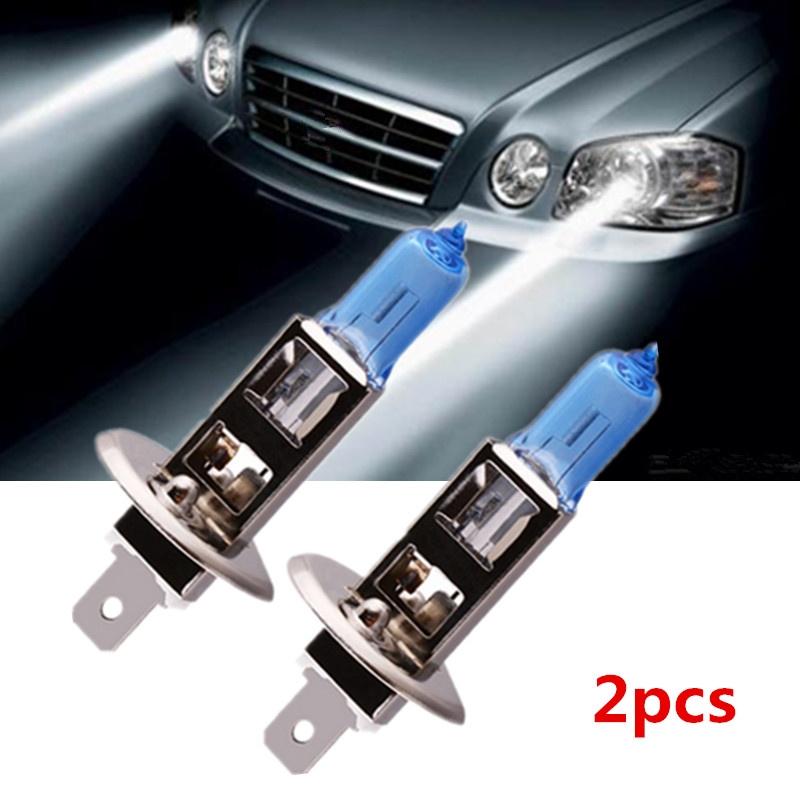 2pcs H1 100W 12V Halogen Bulb Fog Lights High Power Car Headlight Lamp ...