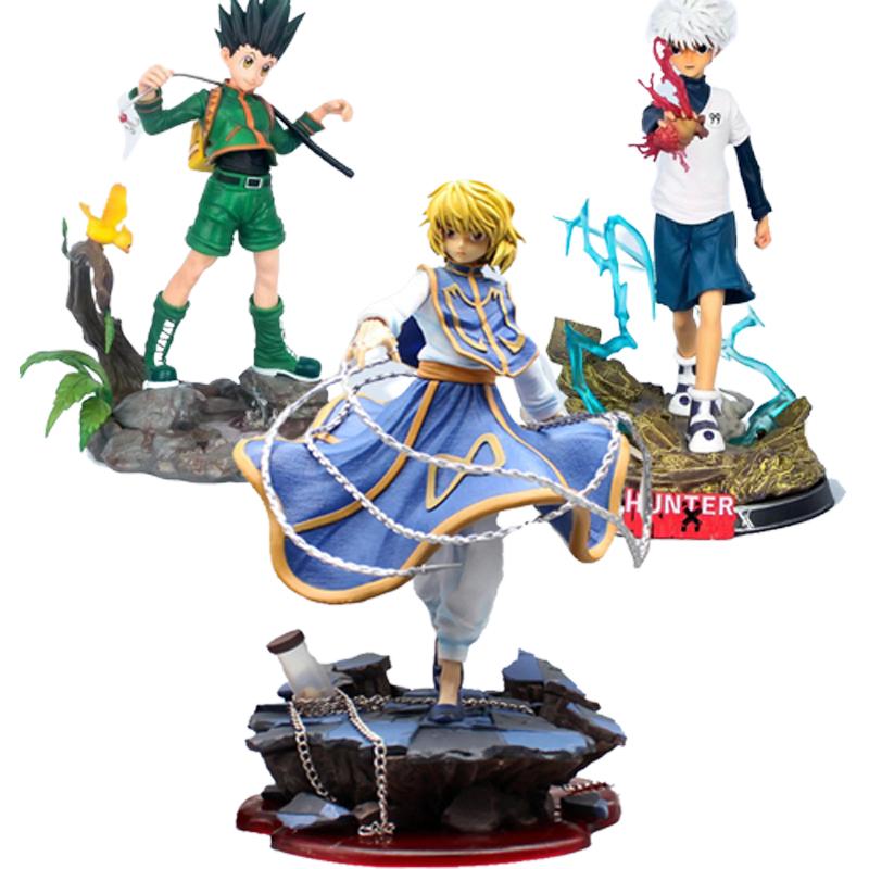 Buy Hunter X Hunter Anime Action Figure Model Toys Gon Freecss Alluka ...