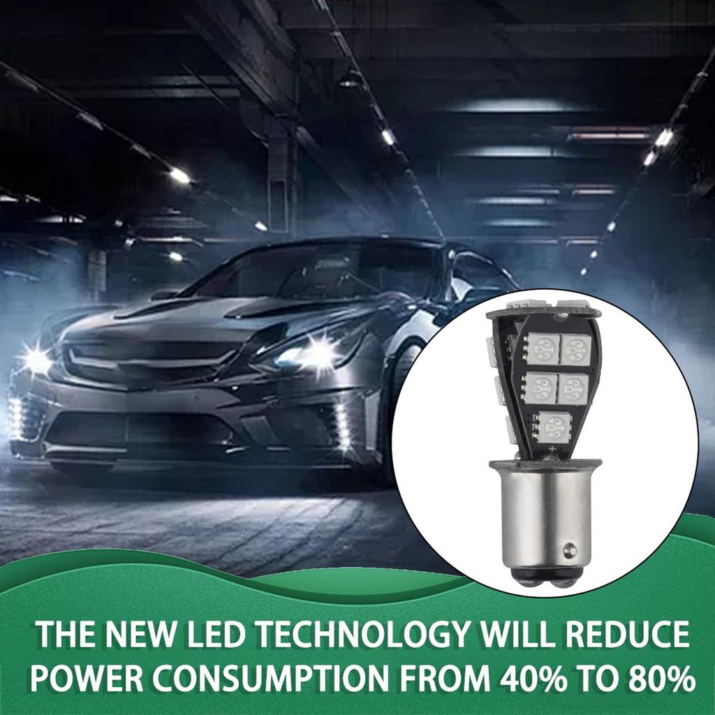 Buy VOL 1157 BAY15D P21 2.5W 18SMD CANBUS Error Free Brake Tail Car LED ...