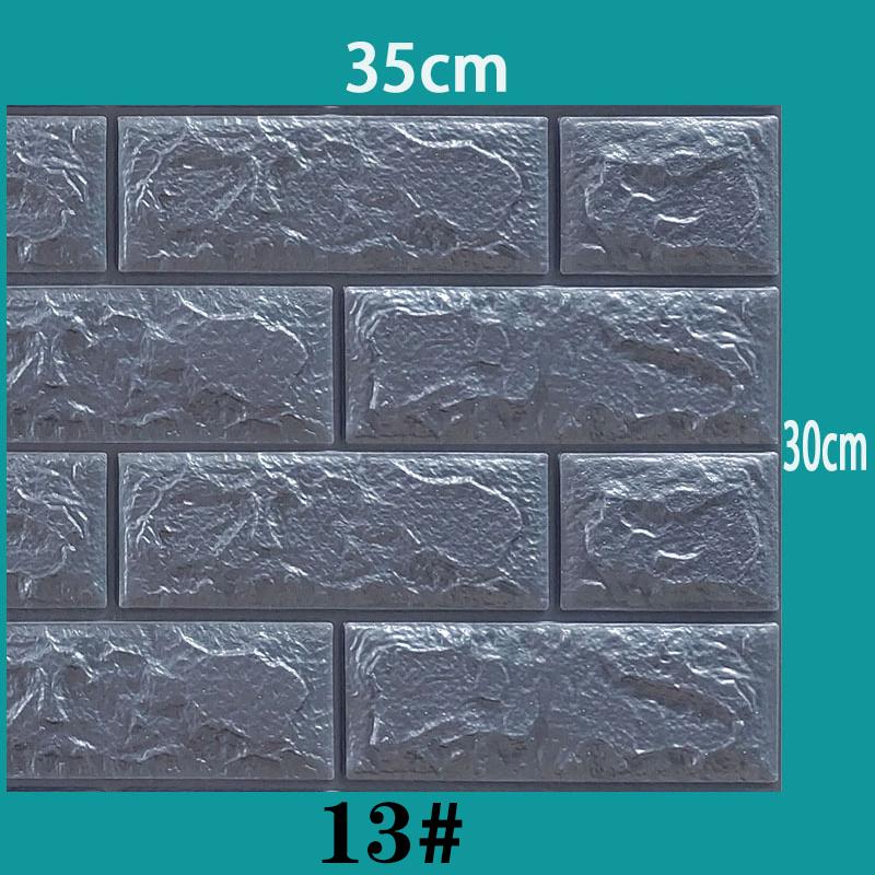 Buy 19Colors Backdrop Decor 3D Wall Stickers Waterproof Self-adhesive ...