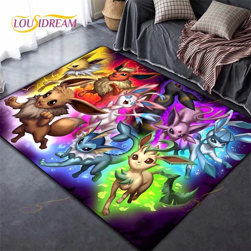Buy Anime Pokemon Pikachu Rug for Kitchen Doormat Bedroom Carpets for ...