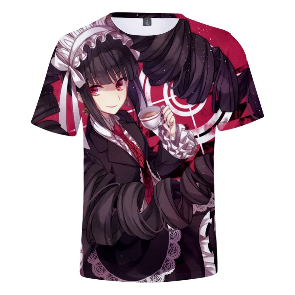 Buy 2021 Danganronpa Monokuma Enoshima Junko 3d Summer Preppy Men ...