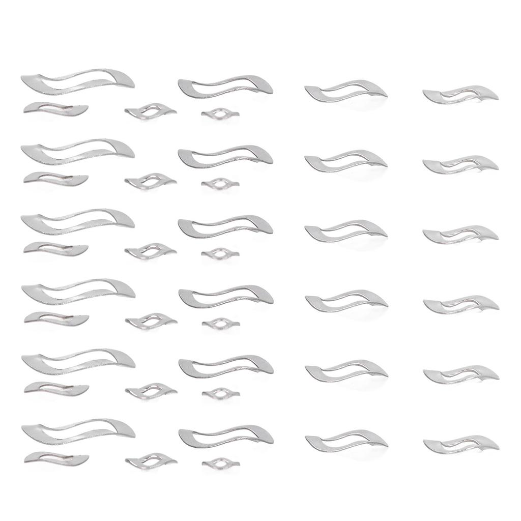 100Pcs Wave Washer Assortment Kit Crinkle Wavey Washers A2 Stainless ...