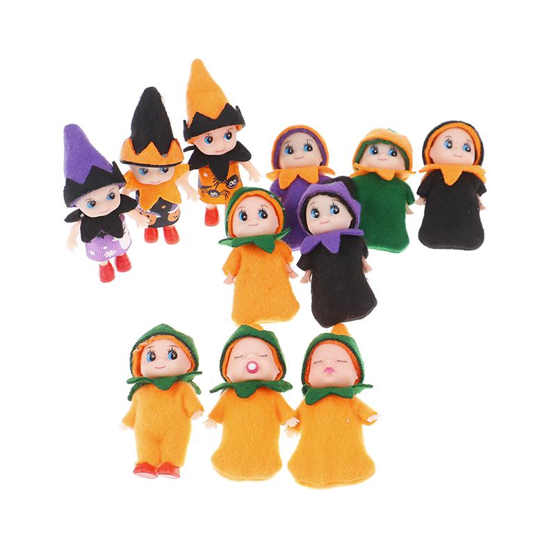 1Pc 9Cm Halloween Puppe Baby Elfen Puppen Beweglicher Arm Bein Elf ...