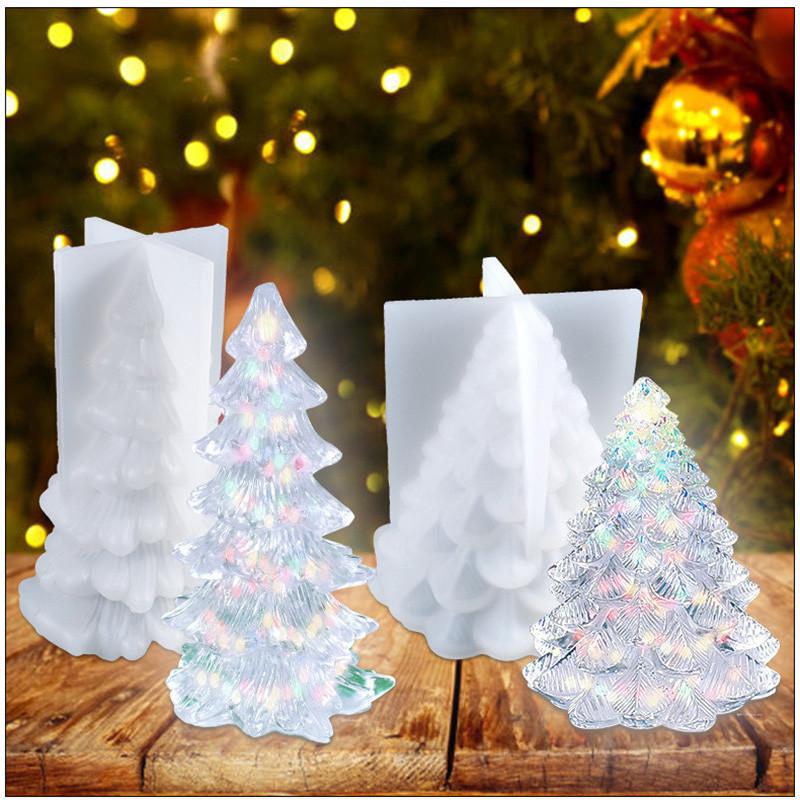Buy DIY Resin Crafts 3D Christmas Tree Silicone Molds at affordable ...