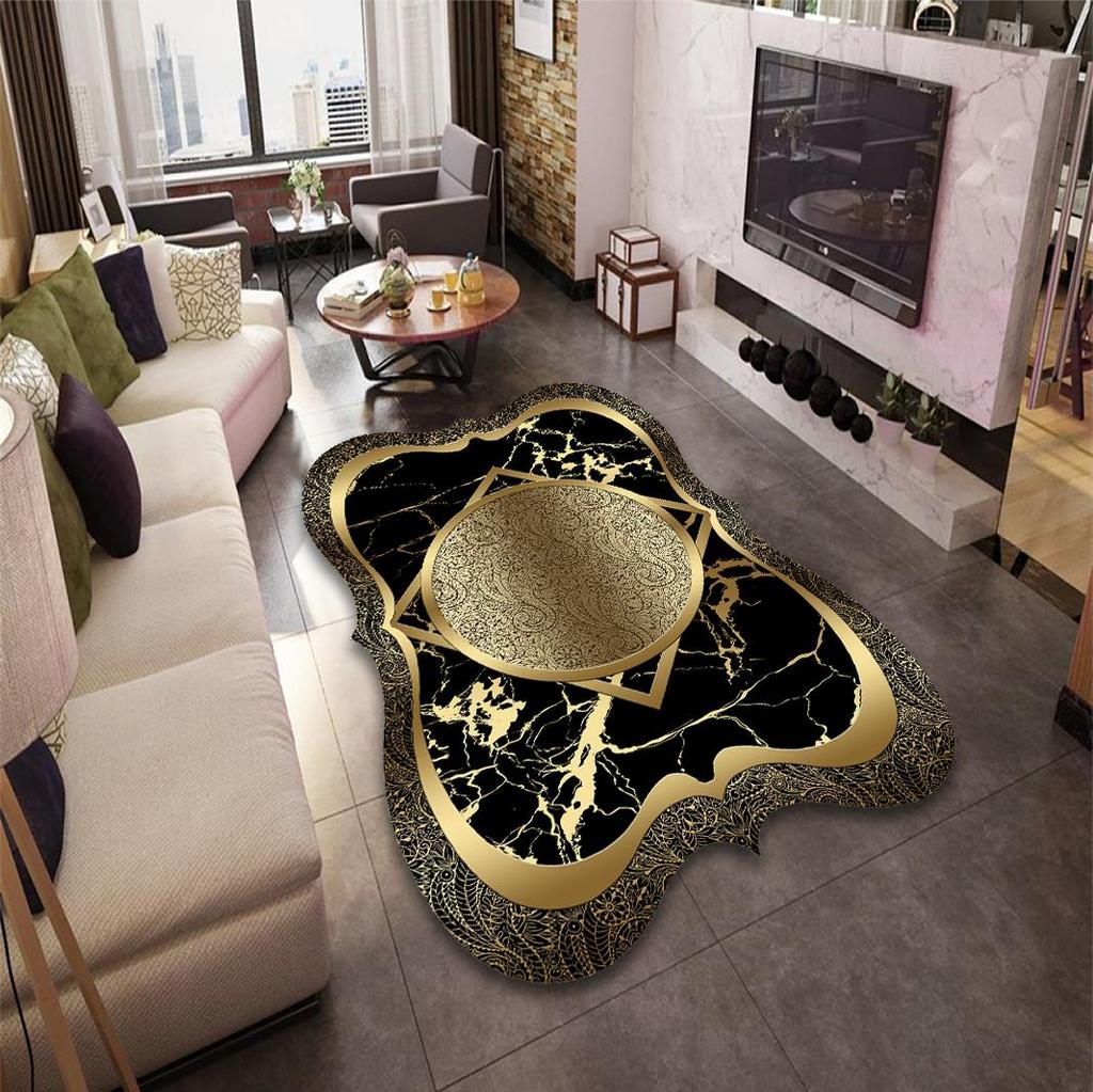 Cumpără EPeddler Home Model auriu modern Imprimare digitală lavabilă ...