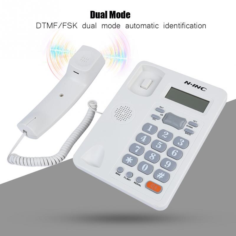Buy KX-T8207 Home Hotel Wired Corded Desktop Telephone Office Landline Fixed Telephone DTMF/FSK ...