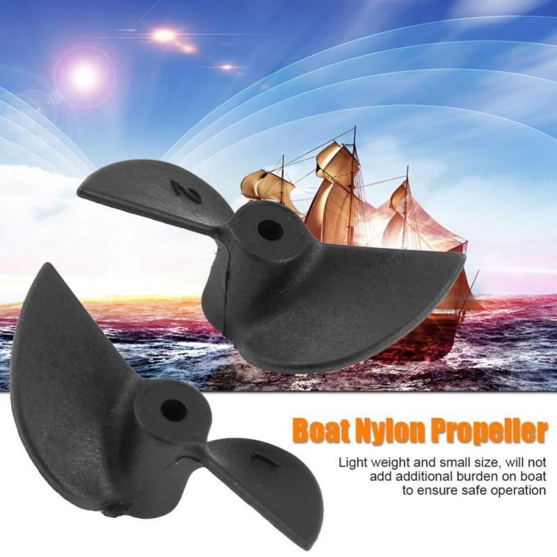 Buy 2PCS Remote Control Ship Parts 2 Blades CW CCW Nylon RC Boat ...