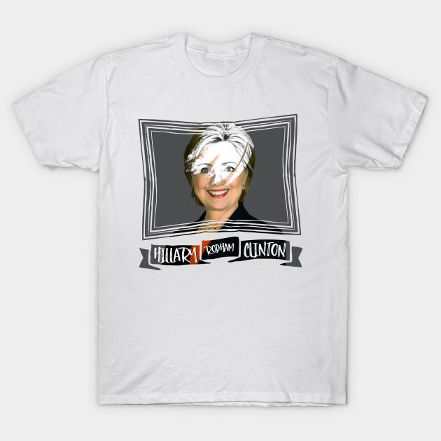 Buy Unisex Fashion TShirt Hillary Rodham Clinton Print TShirt Plus Size ...