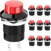 10pcs No Lock Push Button Switch Momentary Easy To Install – the best ...
