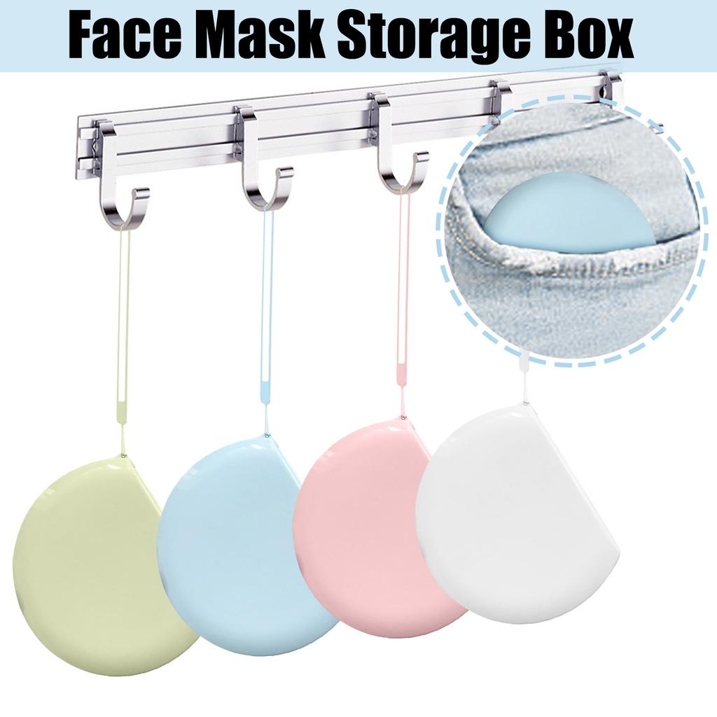 Buy 4PCs Portable Face Mask Storage Bag Pollution Prevention Not ...
