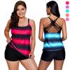 Buy XS-5XL Women Sexy Sports Bikini Sets Swimwear Plus Size Bathing ...