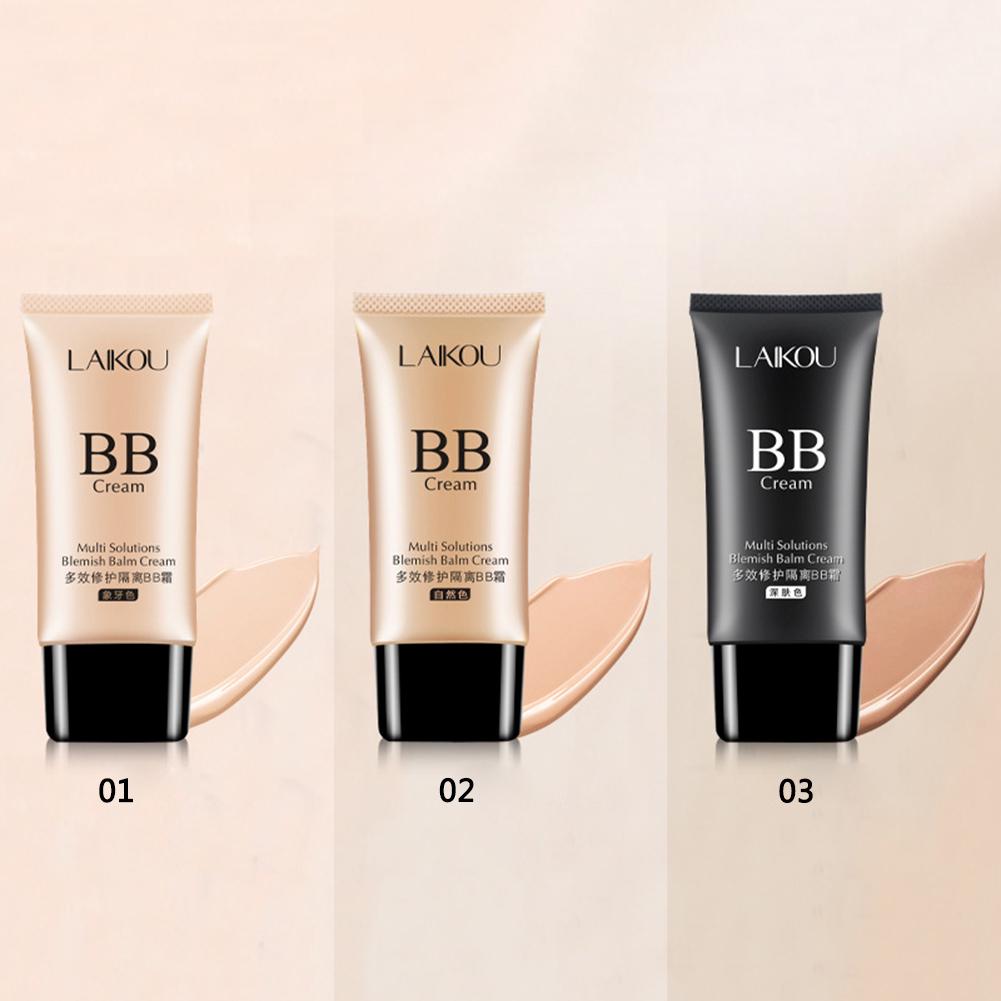 Buy 50g Face Foundation Cosmetics BB Cream Base Makeup Sun Block Long ...