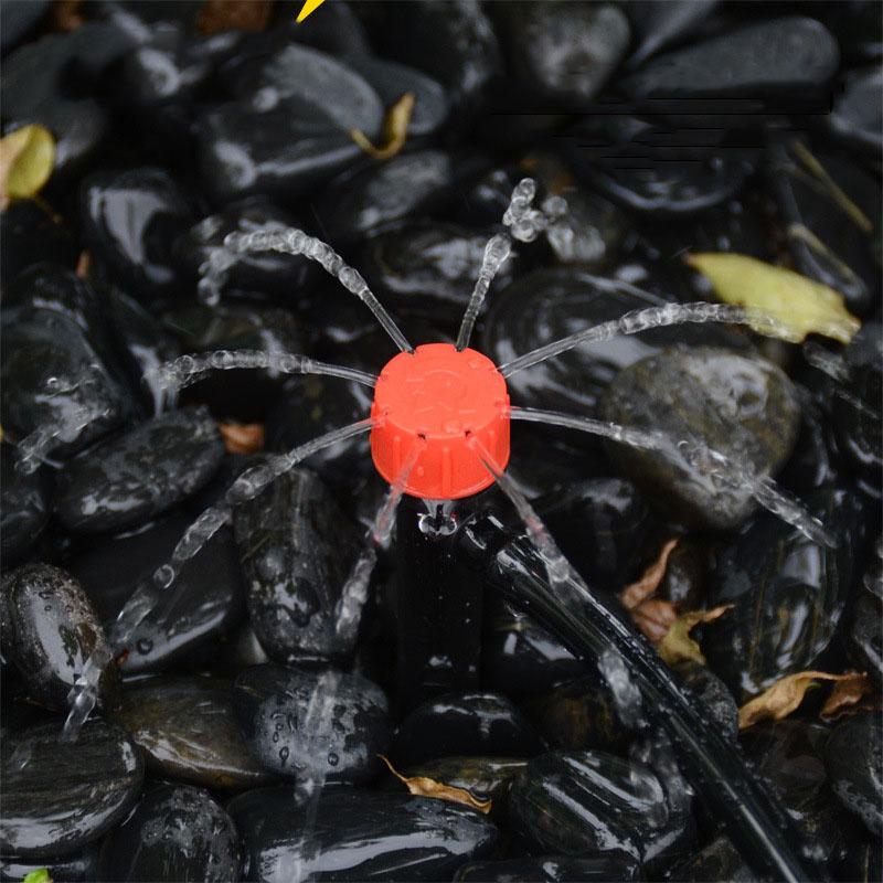 Buy Garden Adjustable Emitter Stake Water Dripper 360 Degree Water Flow ...