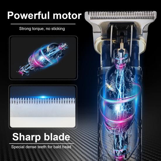 Buy T9 Useful Cordless Engraved Stainless Steel Multi-purpose USB ...