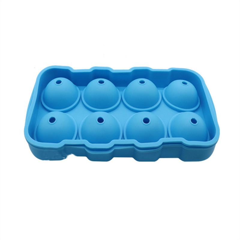 Satın alın Silicone 8-ball Ice Freeze Mold Ice Ball Tray Frozen Ice ...