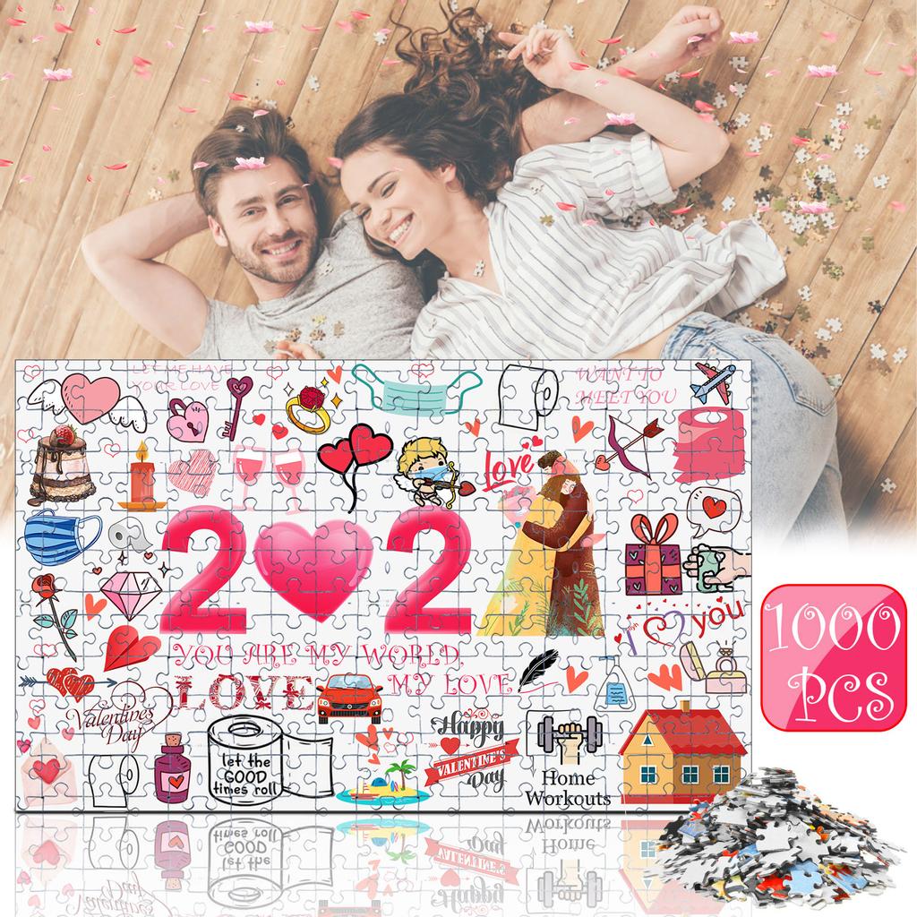 Buy Valentine's Day Puzzle 1000 Pieces Funny Toys Personalized Gifts ...