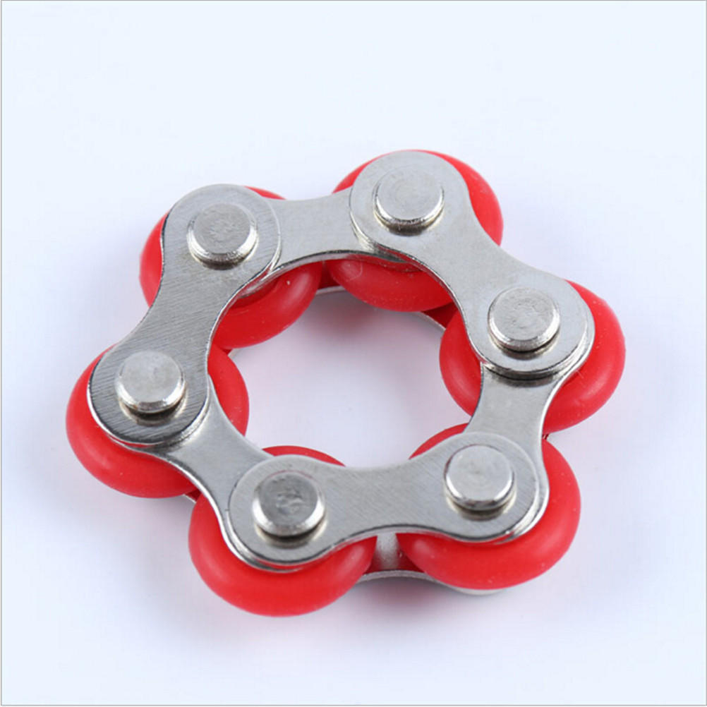 Spinner Fidgets Toy One-Handed Finger Chain Decompression Toy - buy ...