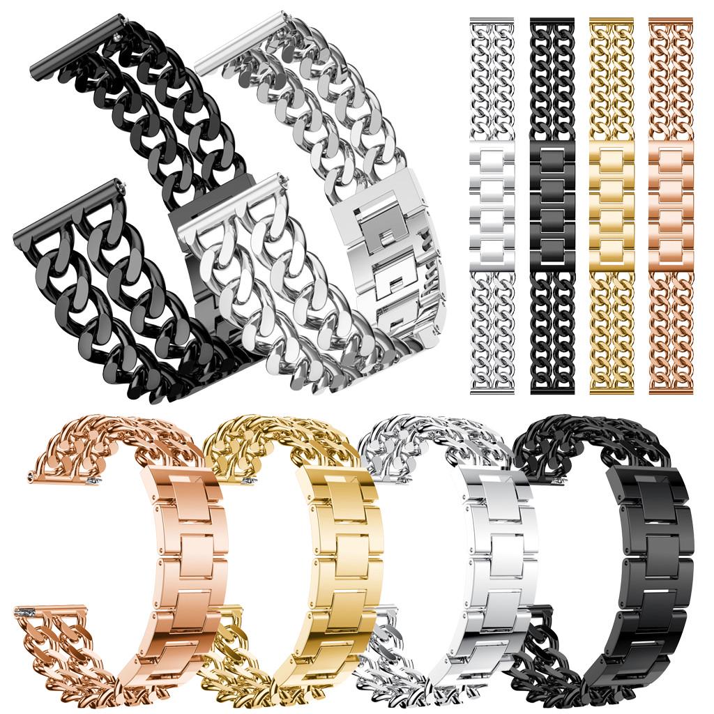 Buy Double Row Cowboy Chain Alloy Watch Band Wrist Strap for Huawei ...