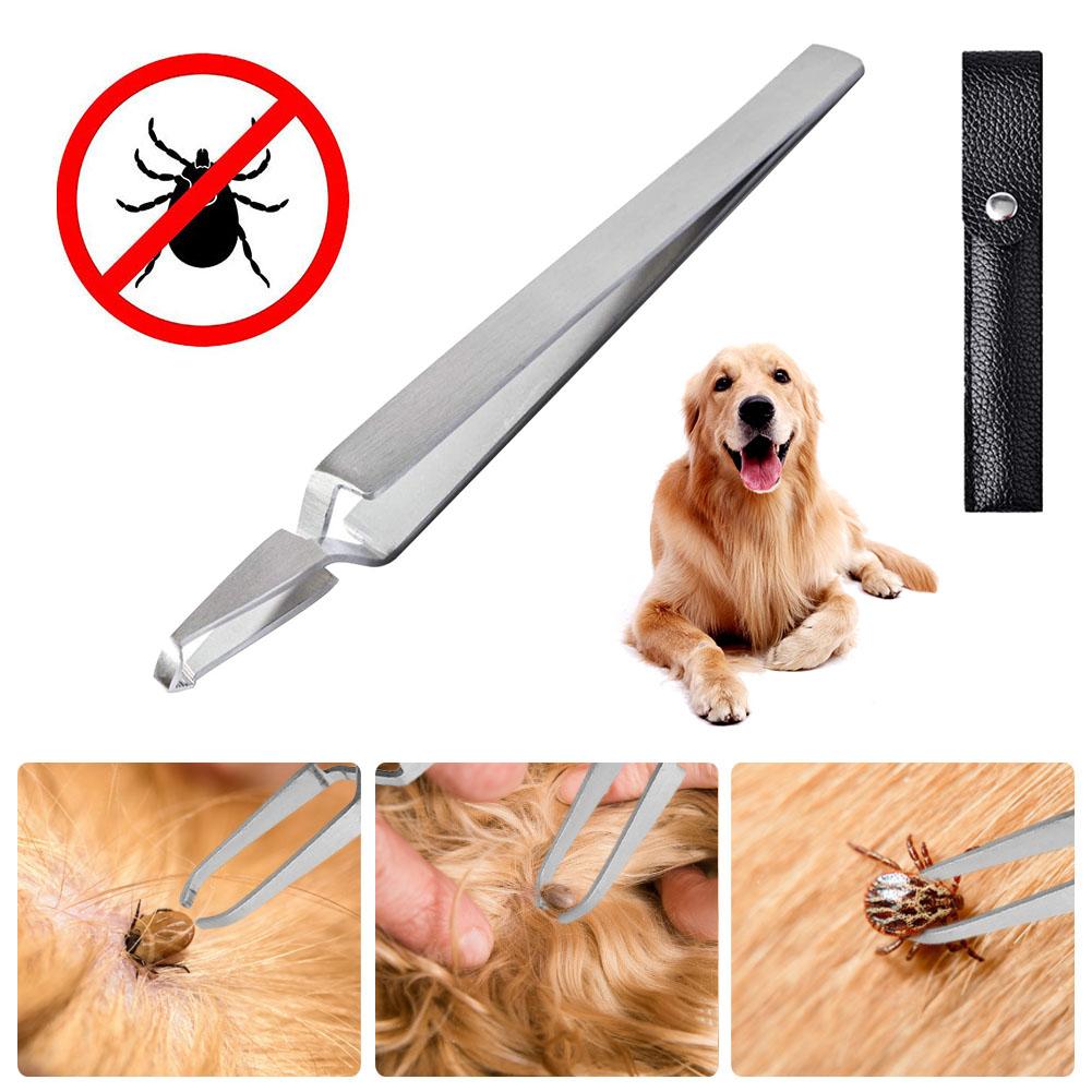 Buy Pet Tick Removal Tool Stainless Steel Hook Professional for Cat Dog ...