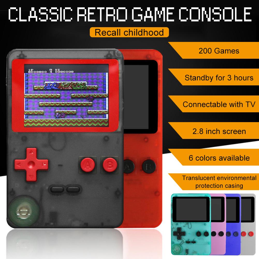 Buy 200 In 1 FC Video Portable Game Console Retro Classic Mini Handheld ...