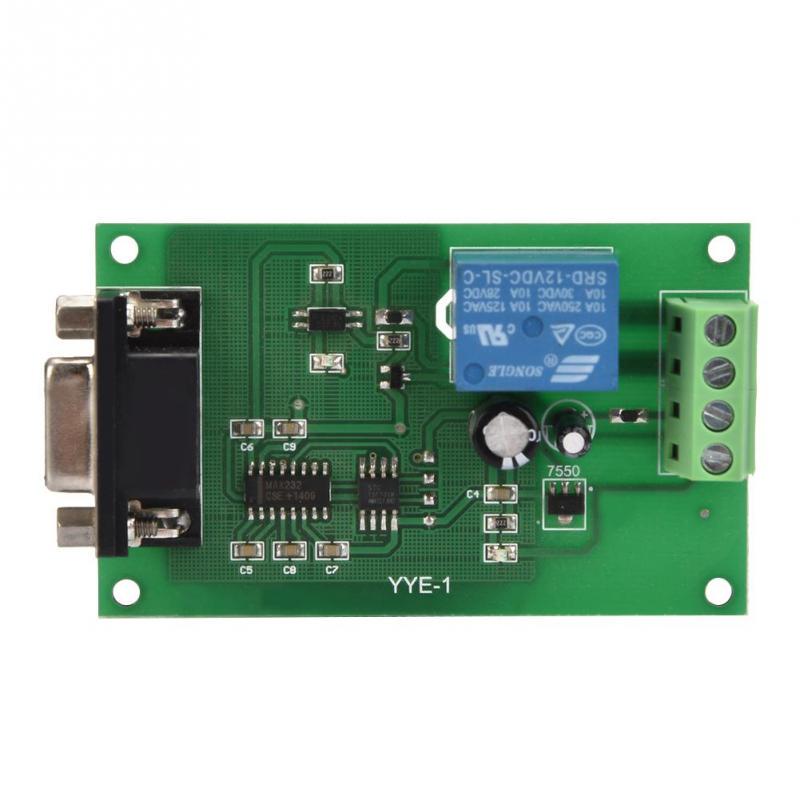 YYE-1 RS232 Serial Port Control Relay Module MCU USB Control Switch 5/12/24V-buy at a low prices ...