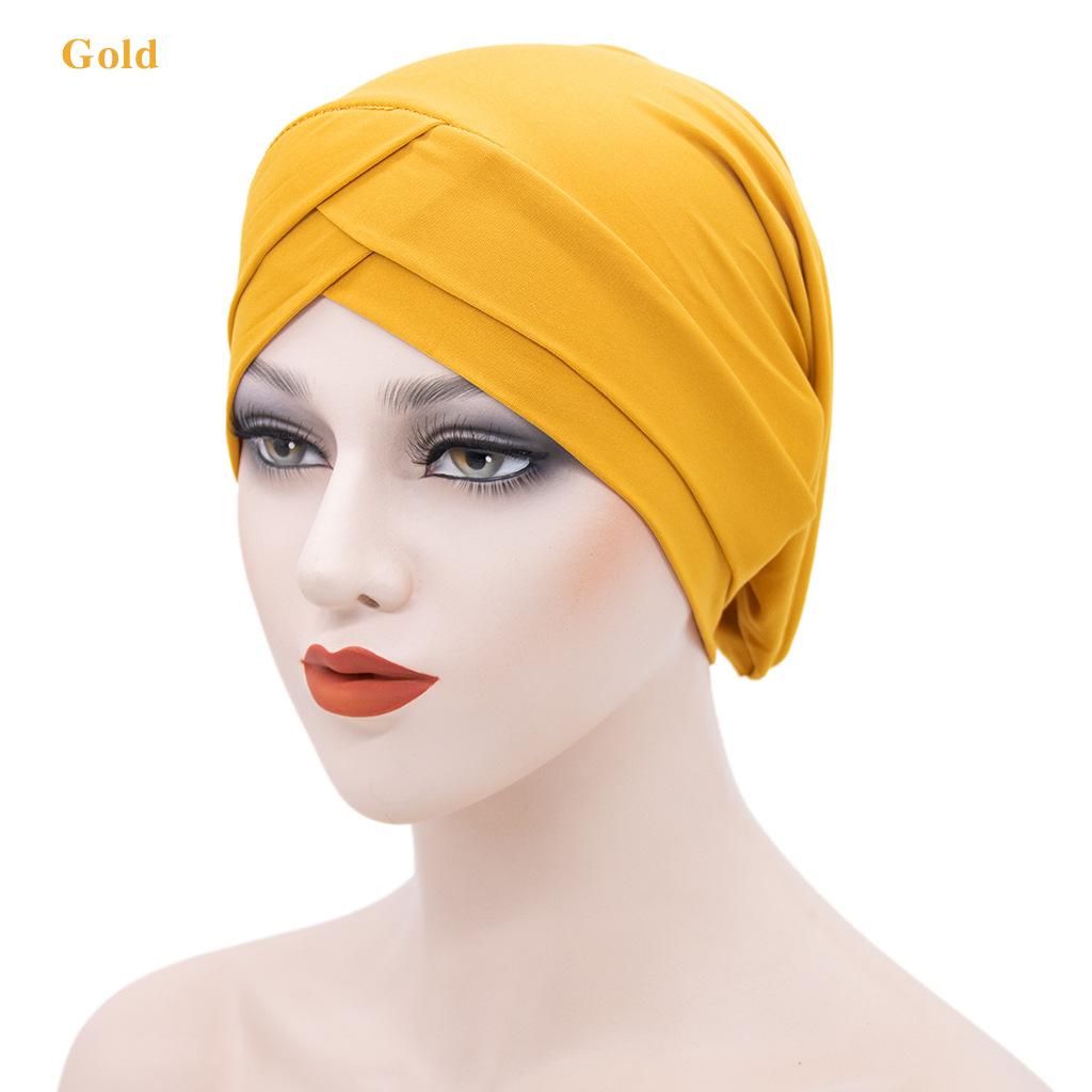 Buy Women High Elastic Nightcap Satin Bonnet Night Sleep Cap Sleeping ...
