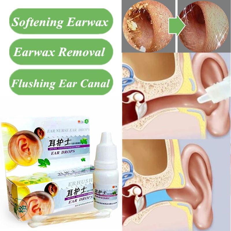 10g Relieve Ear Itching Ear Wax Cleaning Liquid Gel Ear Pain Relief Ear ...