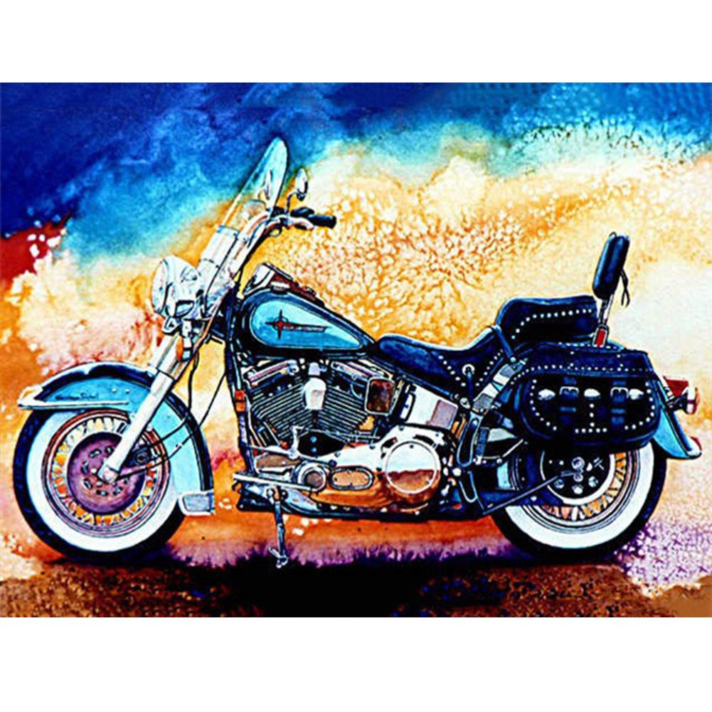 Buy Handmade DIY Full Round Drill Diamond Painting 5D Motorcycle Poster ...