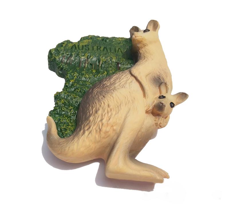 Buy Australia Australia Kangaroo Creative Three Dimensional Resin ...