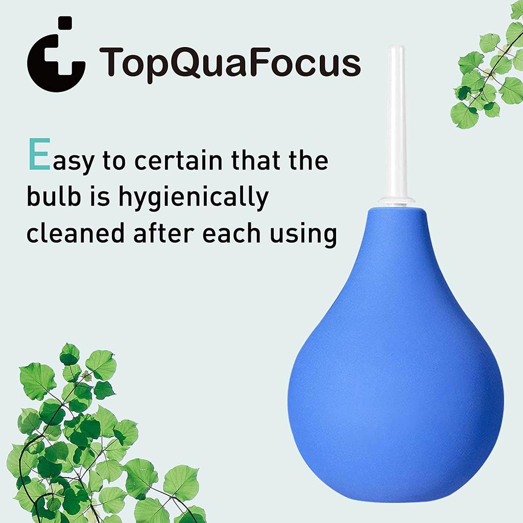 Buy TopQuaFocus 8oz Enema Bulb Anel Douche Kit for Home Coffee Enema ...