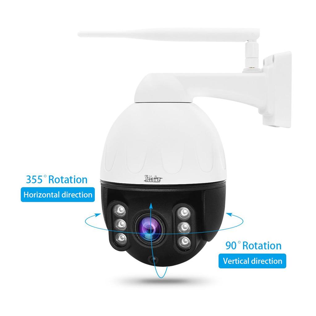 Buy Outdoor Waterproof Surveillance Camera 5MP Ultra HD Smart Detection ...