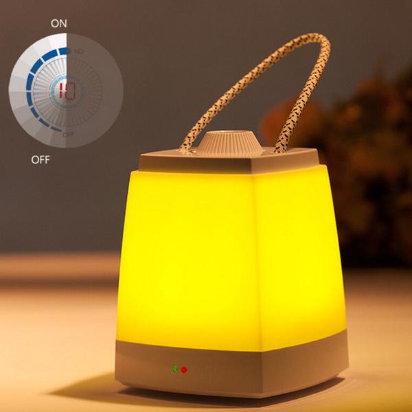 Buy Portable LED Night Light USB Rechargeable Stepless Brightness ...