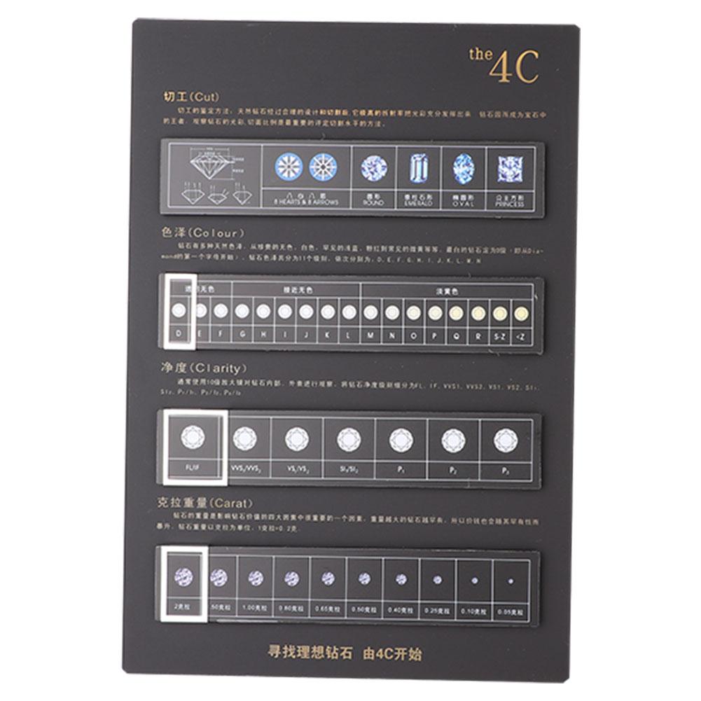 Kaufe Foldable Jewelry Diamond Display Board Practical Presentation ...